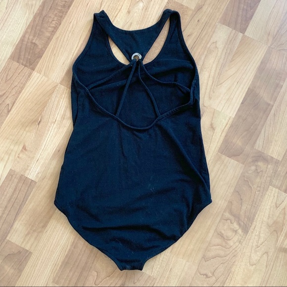 Tops | Nwot Back Grommet Sunburst Strap Bodysuit | Poshmark